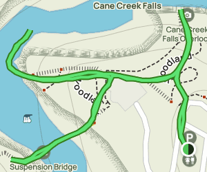 AllTrails | Cane Creek Falls and Suspension Bridge: 443 Reviews, Map ...