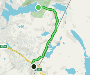 E1 Stage 100: Angeltjønnhytta - Teveltunet: 0 Reviews, Map - Trøndelag ...
