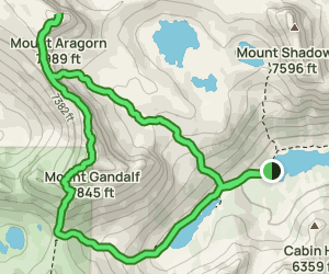 Mount Gandalf and Mount Aragorn: 36 Reviews, Map - British Columbia ...