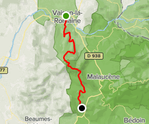 GRP® Tour of the Dentelles de Montmirail, segment 1: Vaison-la-R. - Le ...