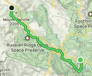 AllTrails | Bay Area Ridge Trail: Skyline Ridge and Russian Ridge Open ...
