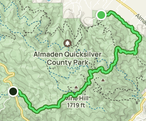 Bay Area Ridge Trail: Almaden Quicksilver County Park | Map, Guide ...