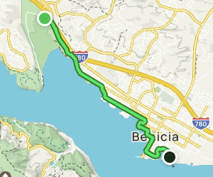 Bay Area Ridge Trail: Vallejo-Benicia Waterfront East: 142 Reviews, Map ...