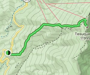 Tesuque Peak via Tesuque Creek North Fork Trail, 536 Photos - Nouveau ...