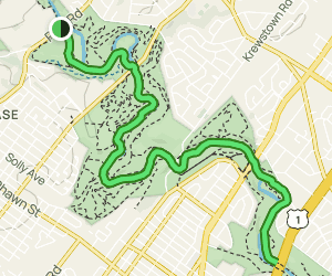 Pine Rd to Route 1 via Pennypack Trail: 708 Reviews, Map - Pennsylvania ...