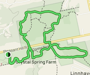 AllTrails | Crystal Spring Farm Trails from Main Parking Area: 113 ...