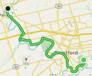 SC Johnson Trail: Brantford to Paris: 49 Reviews, Map - Ontario, Canada ...
