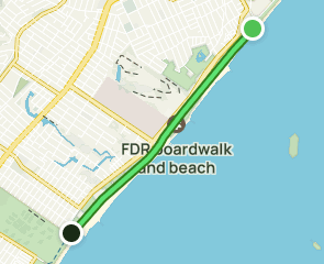 South Beach and Franklin Delano Roosevelt Boardwalk, New York - 395 ...