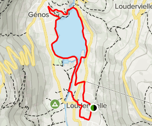 Lac de Génos-Loudenvielle et Tour de Génos - Hautes-Pyrénées, France ...