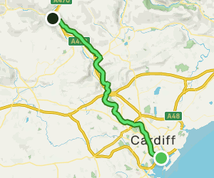 Taff Trail from Cardiff to Pontypridd: 262 foto - Cardiff, Wales ...