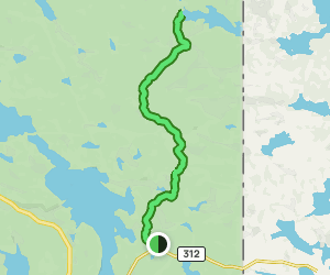 Caribou Lake West Campsite via Mantario Trail - Manitoba, Canada ...