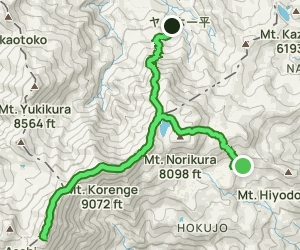 Renge Onsen - Mount Shirouma - Mount Norikura | Mappa, Guida - Nagano ...