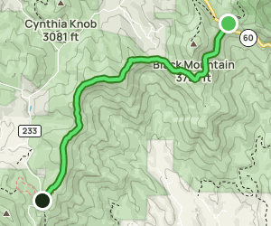 Appalachian Trail: Woody Gap to Gooch Gap : 588 Reviews, Map - Georgia ...