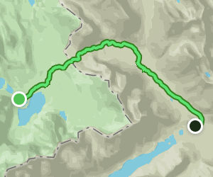 Assiniboine Pass - Lake Magog Campground to BR13 Marvel Lake Campground ...