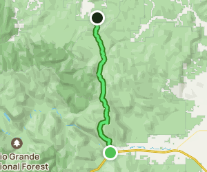 Continental Divide Trail: South Fork Cut-off: 4 Reviews, Map - Colorado ...