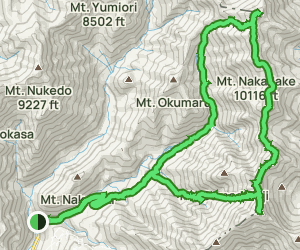 Mount Oku-Hotaka - Mount Yarigatake - Shinhotaka Onsen Loop - Gifu ...