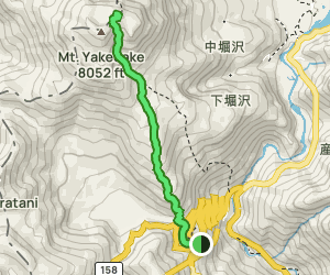 Mount Yakedake - Nakanoyu Onsen | Map, Guide - Nagano, Japan | AllTrails