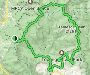 Trippet Ranch, Eagle Rock, and Temescal Peak Loop | Map, Guide ...