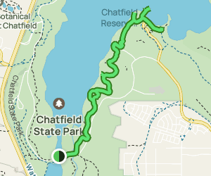 Chatfield Internal Trail: South Platte to South Boat Marina: 105 ...