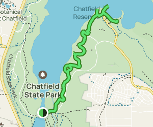 Chatfield Internal Trail: South Platte to South Boat Marina: 114 ...