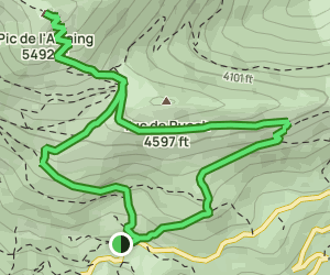 Pic de l'Arraing from Balacet | Map, Guide - Ariège, France | AllTrails