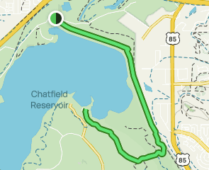 Chatfield Overlook to South Boat Marina via Chatfield Dam Trail: 79 ...
