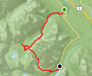 Giant Steps and Moraine Lake via Paradise Valley Trail - Alberta ...