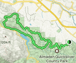 New Almaden, Mine Hill and Guadalupe Trail Loop: 616 Reviews, Map ...