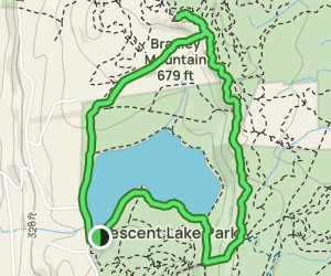 Bradley Mountain and Crescent Lake Loop: 230 Reviews, Map - Connecticut ...