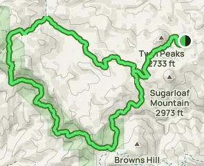 Table Rock via Oat Hill Mine, Palisades, and Bear Valley Loop ...