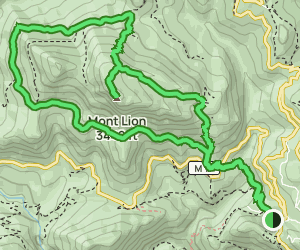 Mount Lion Loop via Gilette | Map, Guide - Alpes-Maritimes, France ...