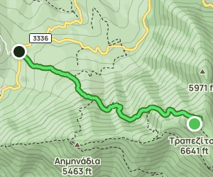 Gipfel Konitsa - Asprochomata - Trapezitsa - Epirus, Greece | AllTrails