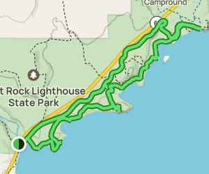 Split Rock Lighthouse Loop via Superior Hiking Trail and Gitchi-Gami ...