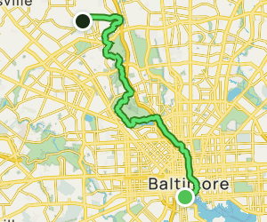 Jones Falls Trail: Inner Harbor to Western Run Park: 74 Reviews, Map ...