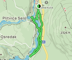 Plitvice Lakes | Walking Route A: 96 Reviews, Map - Lika-Senj, Croatia ...