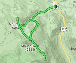 Mount Tom, Mount Field, Mount Willey and Mount Avalon Trail: 2097 ...