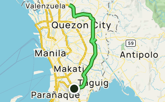 Google Map Valenzuela City Philippines