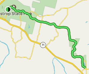 Lost Pines Trail Road 1C | Map, Guide - Texas | AllTrails