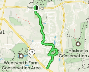 Harkness Brook Conservation Area via Robert Frost Trail, Massachusetts ...