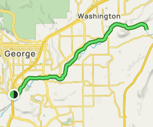 Virgin River North Trail via Confluence Park: 180 Reviews, Map - Utah ...