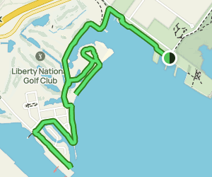 Liberty State Park, Caven Point, Port Liberty | Mapa, Roteiro - New ...