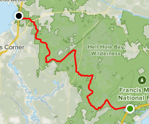 Palmetto Trail Swamp Fox Passage | Map, Guide - South Carolina | AllTrails