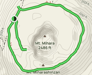 Mount Mihara Hiking Course: Ohachi-meguri Course: 0 Reviews, Map ...