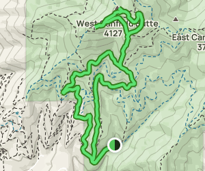 West Canfield Butte Loop via Trail 5 and North Nettleton Gulch Road: 54 ...