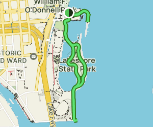 Pebble Beach and Milwaukee Pierhead Lighthouse via Hank Aaron State ...