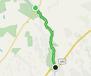 Drowning Creek Paddle Route: Turnpike Road to US 401: 3 Reviews, Map ...