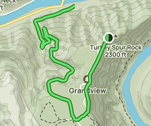 Grandview Rim Trail and Little Laurel Trail: 64 Reviews, Map - West ...