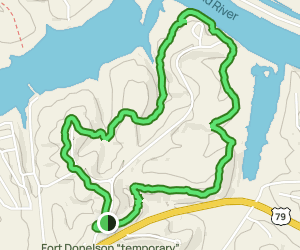 Fort Donelson Battlefield Loop Trail: 279 Reviews, Map - Tennessee ...