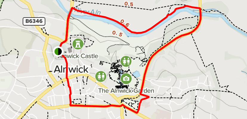 Alnwick Gardens Map | Fasci Garden