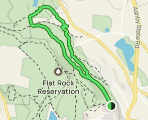 Flat Rock Reservation and Falulah Park Trail Loop, Massachusetts - 144 ...